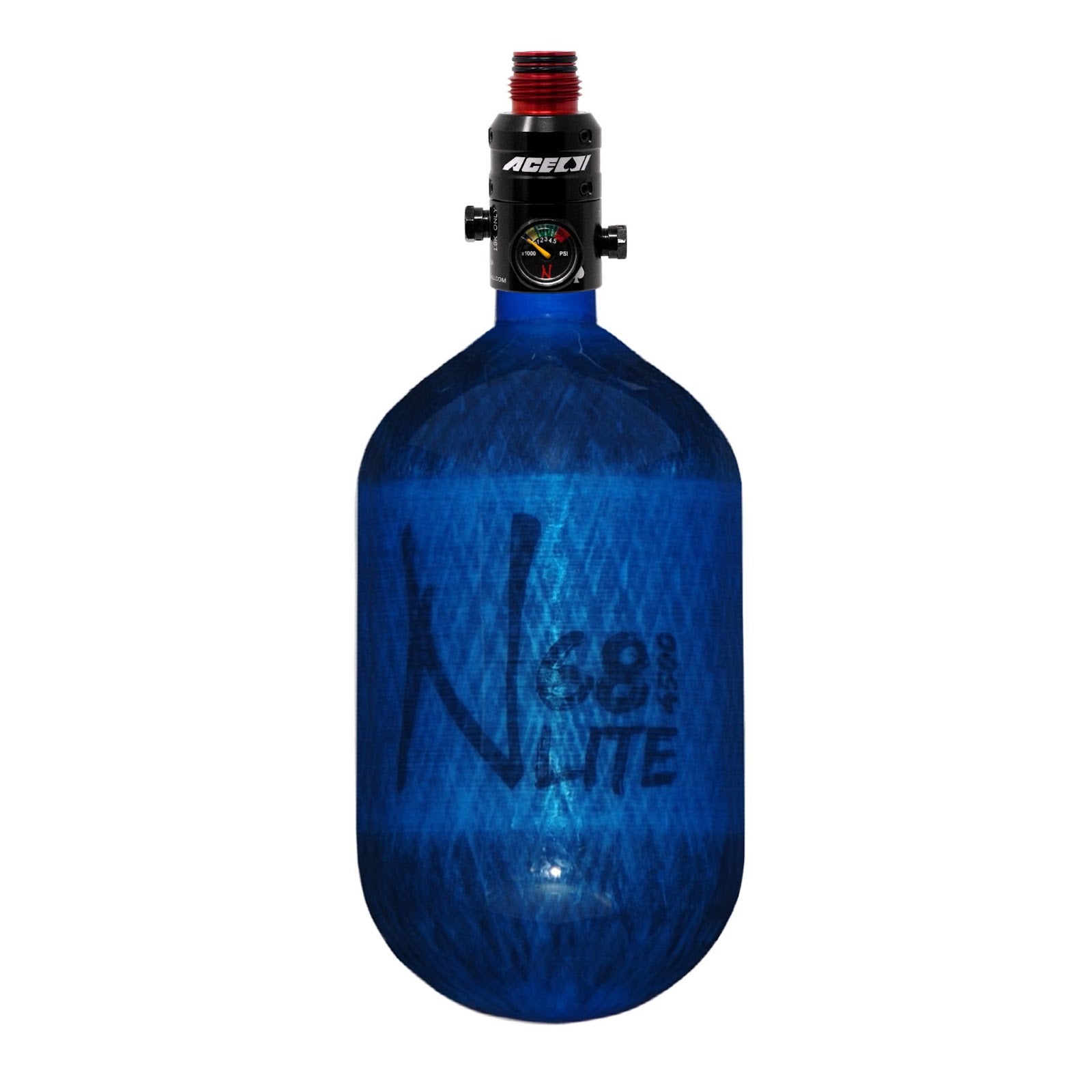 Ninja Carbon Fiber Hpa Tank - 68/4500 Lite - Adjustable Regulator | BL ...