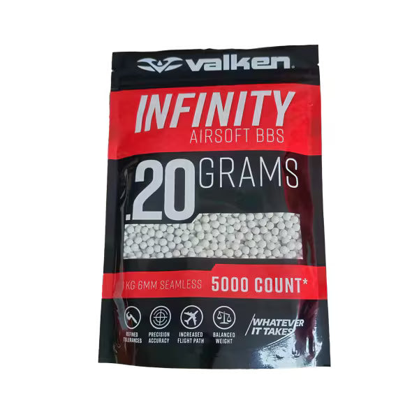 Infinity 0.20G 5,000Ct Airsoft Bbs (1Kg) – East Coast Paintball Supply