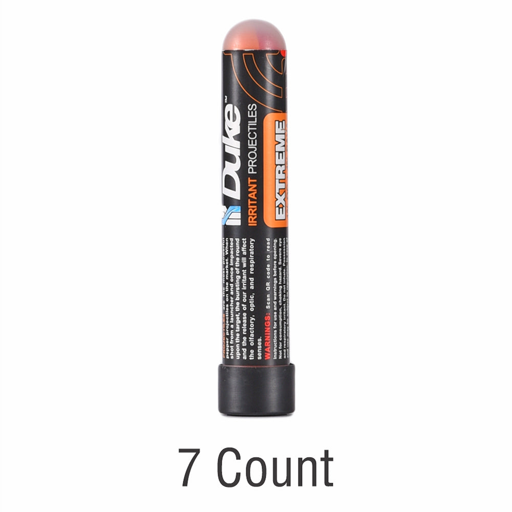 Duke EXTREME Irritant .68 Caliber Pepper Projectiles - 7 count Tube ...