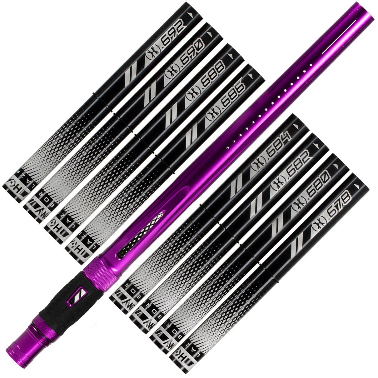 Lazr Barrel Kit Dust Purple Black Inserts Cocker Threads East