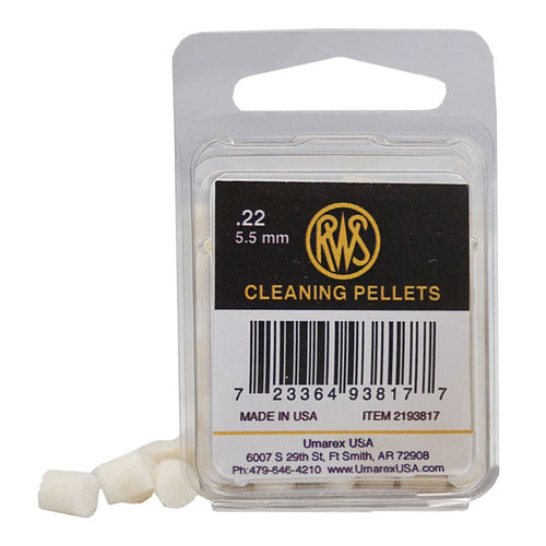 Rws Airgun Maintenance Felt Cleaning Pellets .22 Caliber - 80Ct | Airg