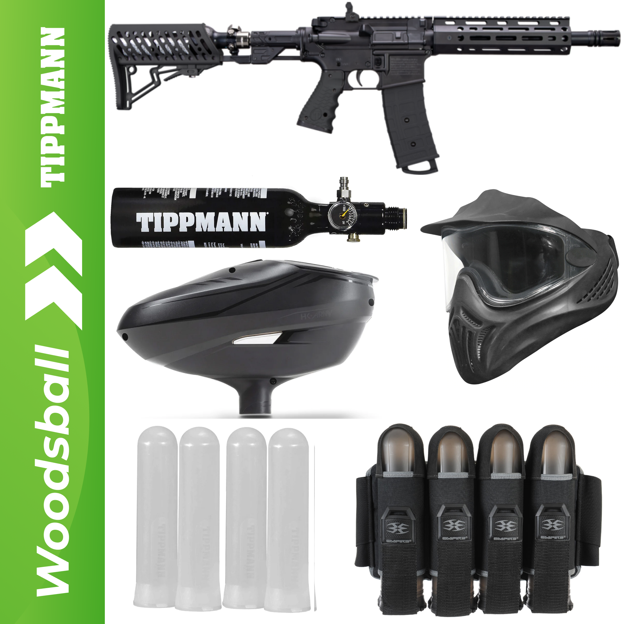Tippmann Tmc Elite Magazine Fed Paintball Marker Package – East Coast ...