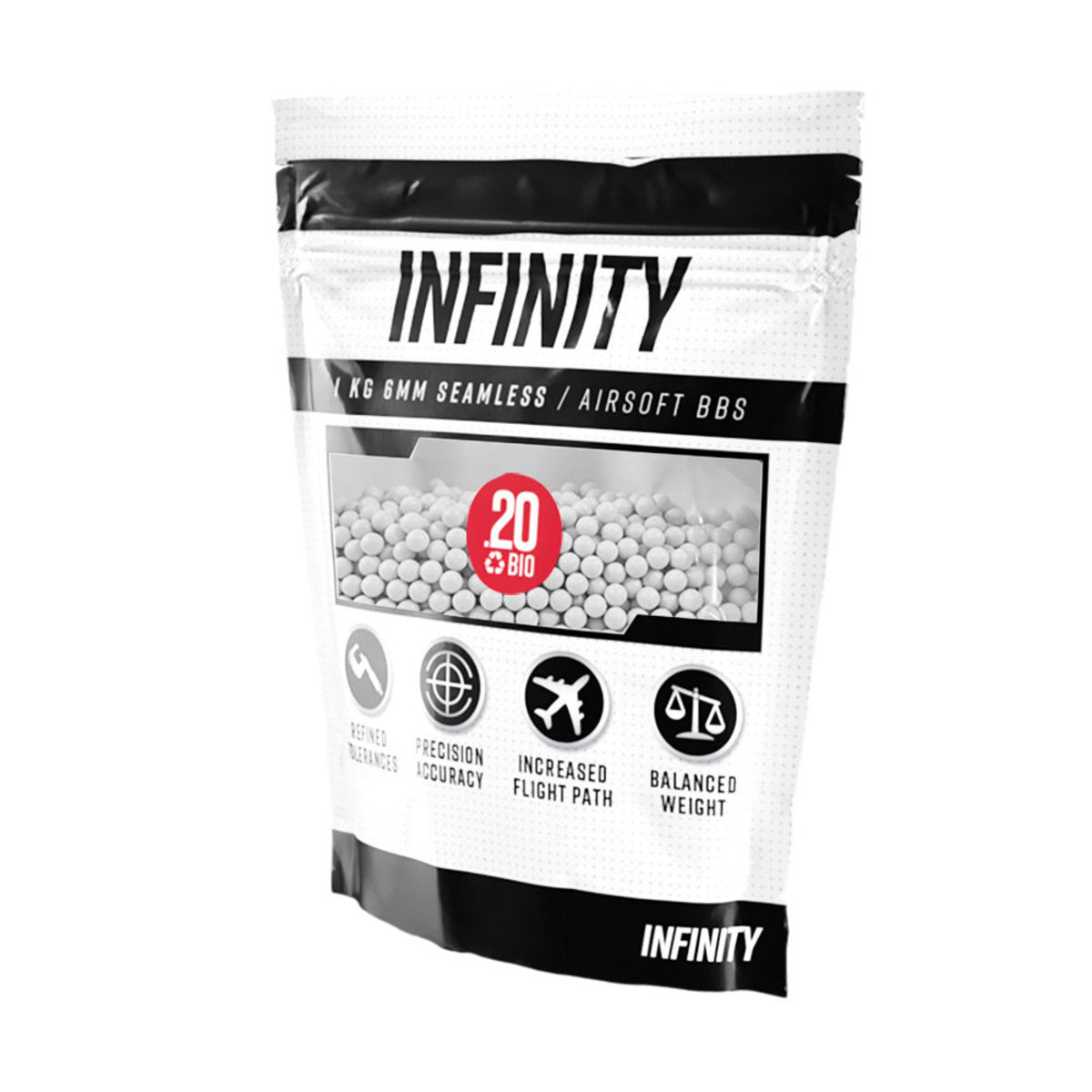 Infinity 0.20G 5,000Ct Biodegradable Airsoft Bbs (1Kg) – East Coast ...