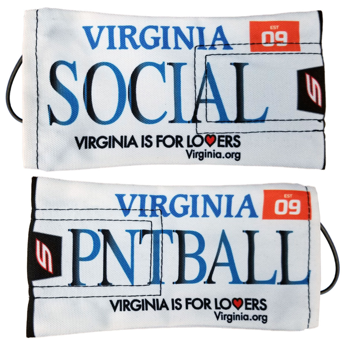 Barrel Cover, Virginia State License Plate – East Coast Paintball Supply